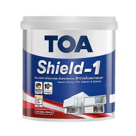 สีทาภายนอกTOA SHIELD-1NANO เนียน B 2.5GL
