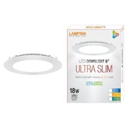 LED DOWNLIGHT 8นิ้ว ULTRA SLIM 18W DLกลม