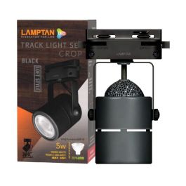 LED TRACK LIGHT CROP 5W WW BLACK