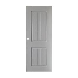 ประตูภายนอก UPVC L93 70X200 ขาว เจาะ